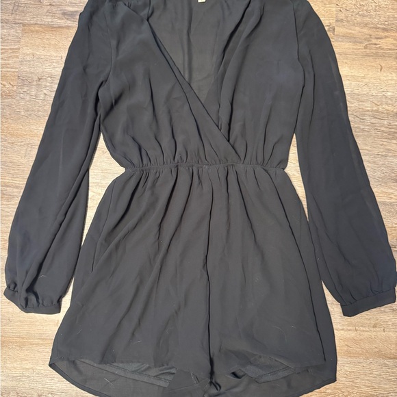 Monteau | Pants & Jumpsuits | Monteau Elegant Black Garment | Poshmark